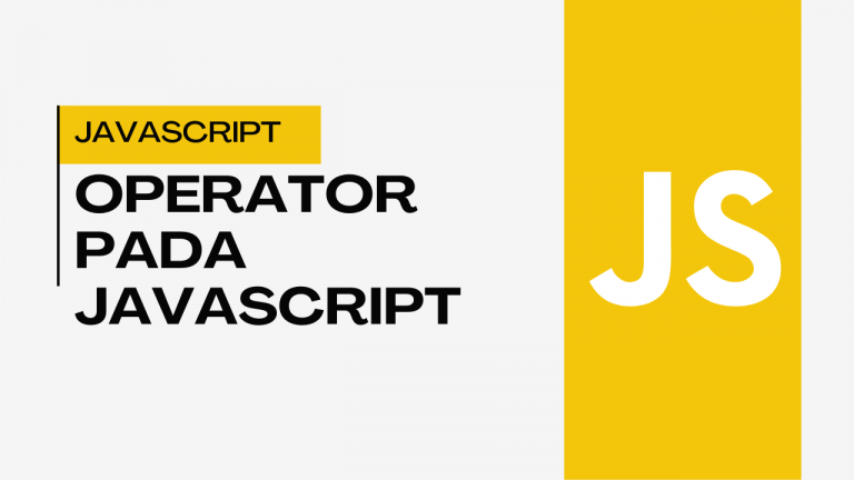 Operator Pada JavaScript – Tutorial